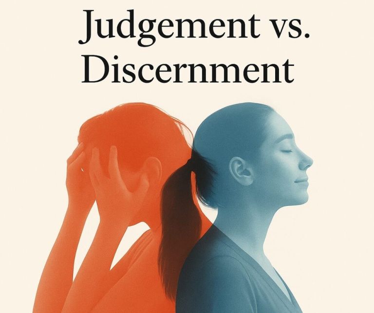 Judgement vs. Discernment: Learning to Tell the Difference